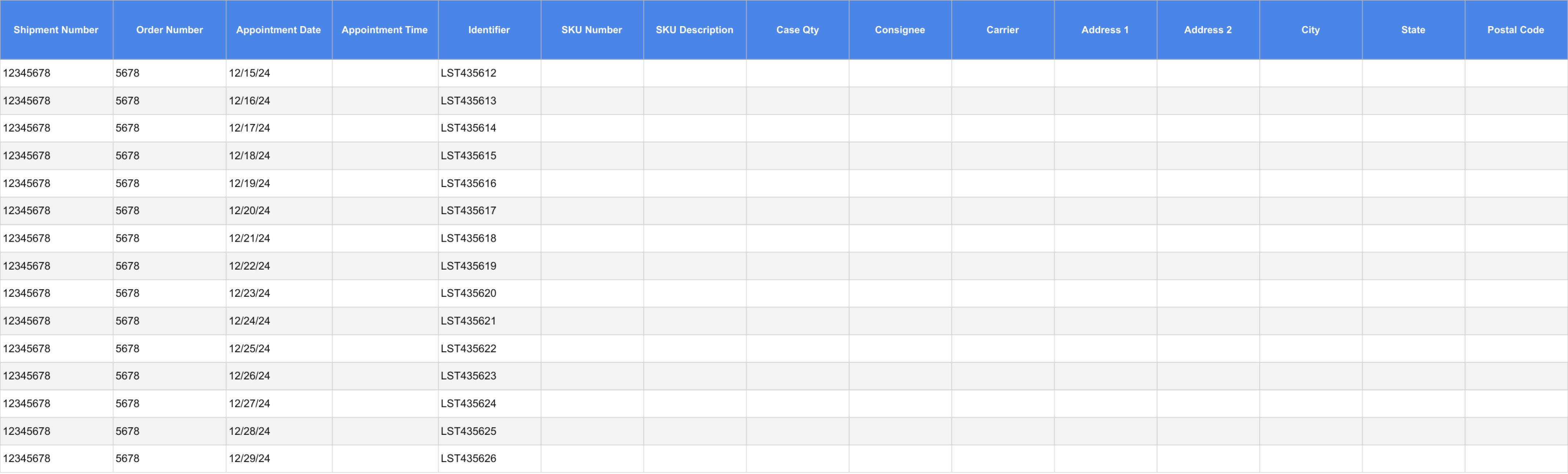 Flat File Integration | Kargo GraphQL documentation