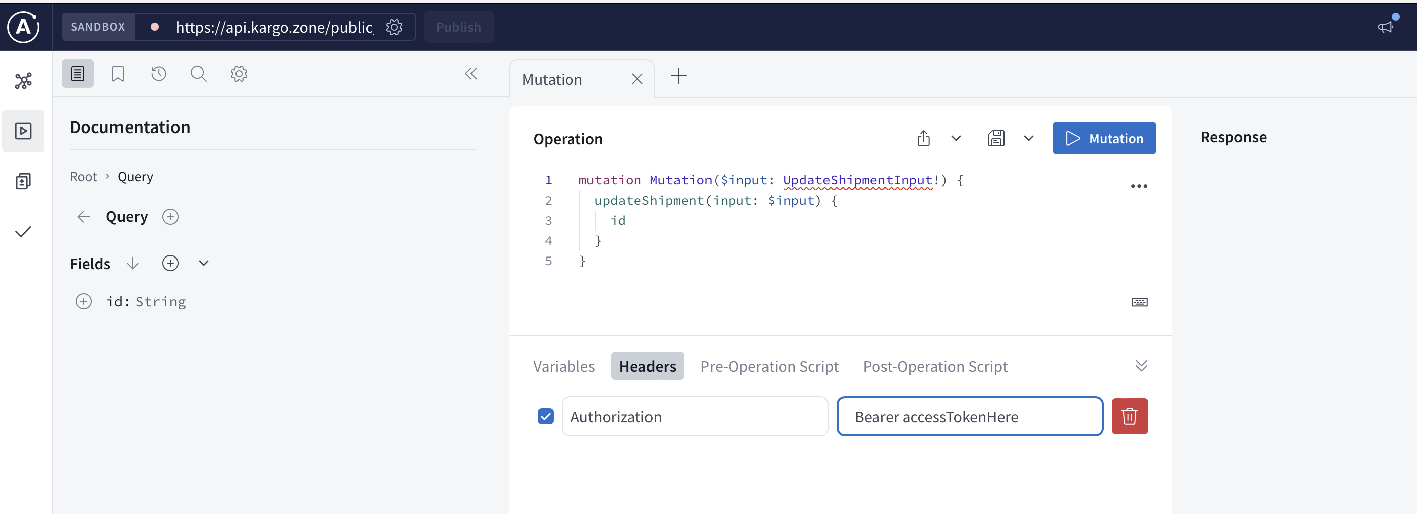 Authentication Overview | Kargo GraphQL documentation